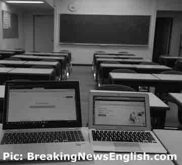 Online Lessons - ESL Lesson Plan - Breaking News English Lesson