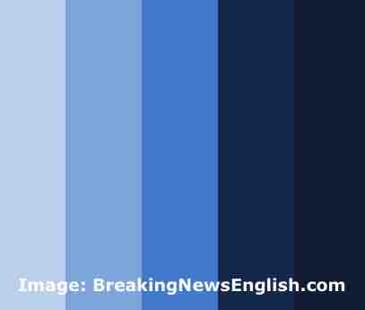 The Colour Blue - ESL Lesson Plan - Breaking News English Lesson