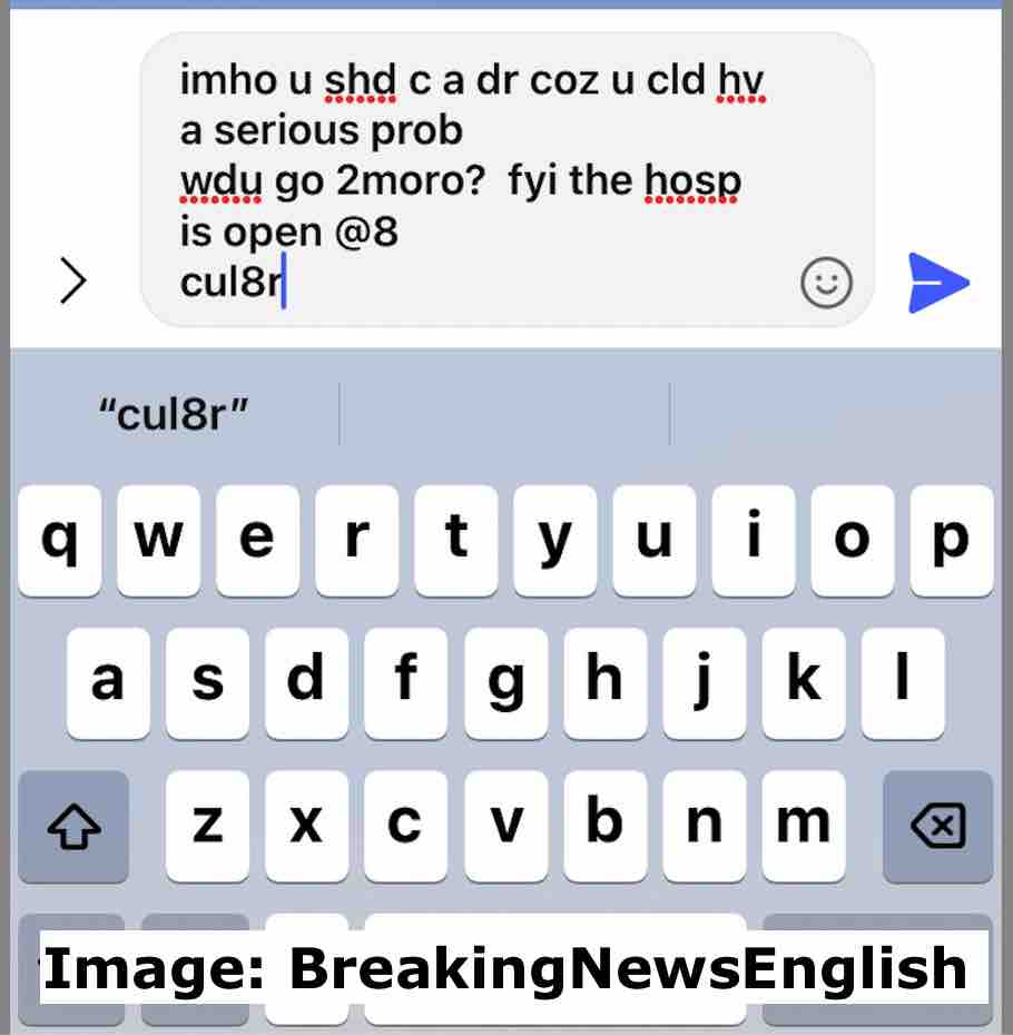 Breaking News English | Grammar | Text Abbreviations Breaking News English | Grammar | Text Abbreviations